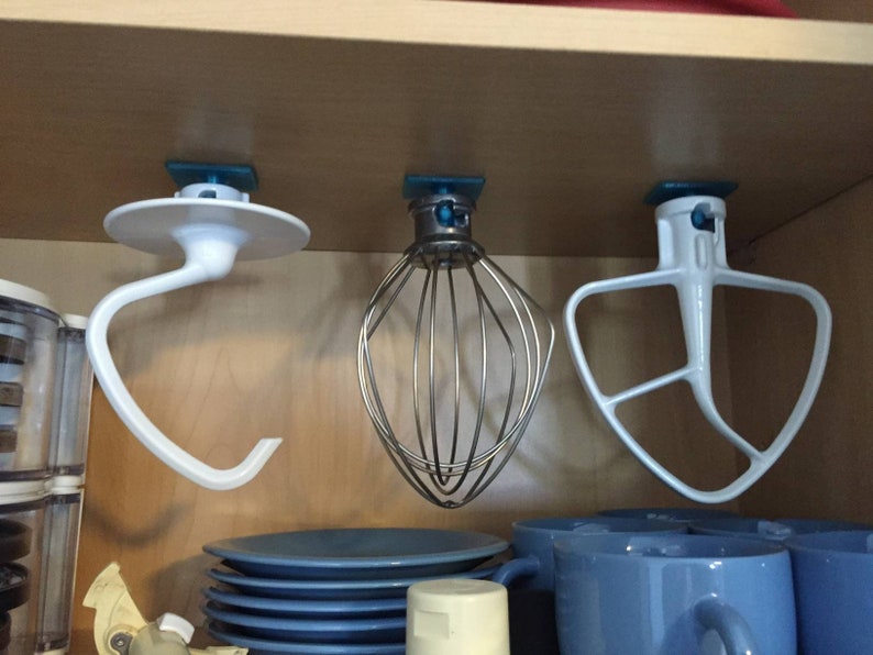 Kitchenaid Mixer Tool Holder Under Cabinet Mount Kitchenaid Storage ...