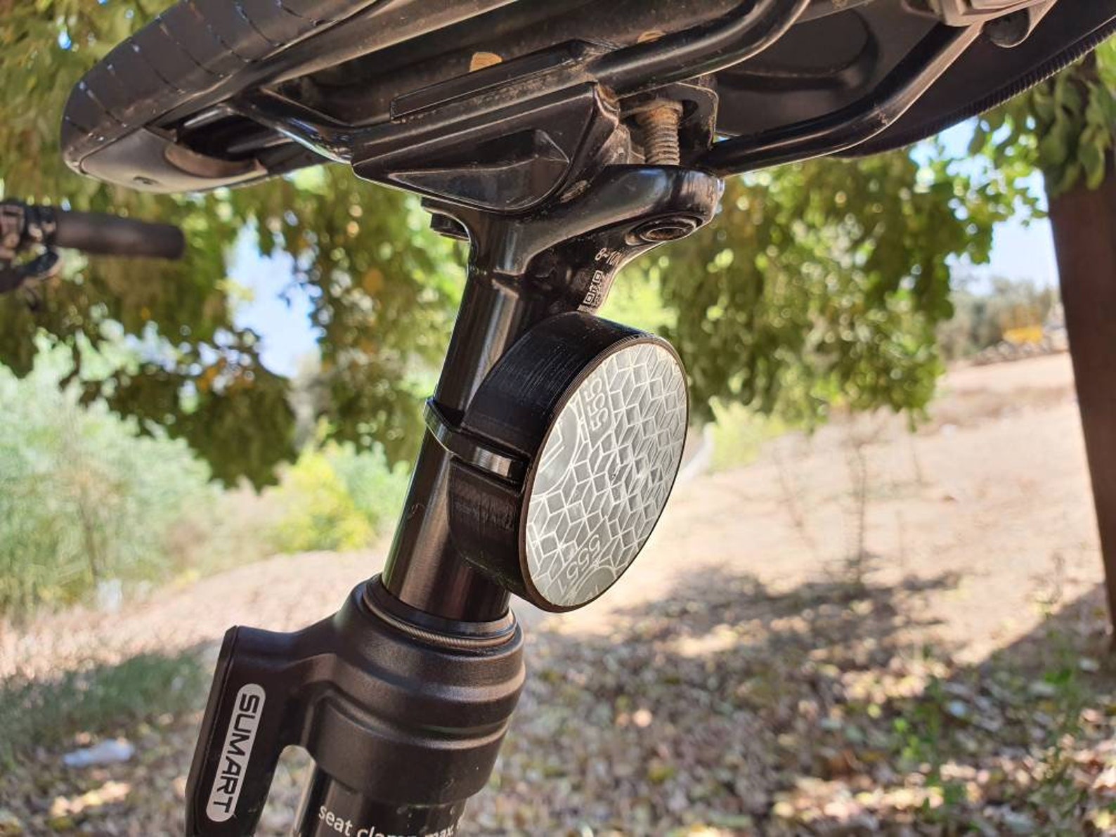 Galaxy Smarttag Bike Reflector Stealth Mount Anti Theft - Original ...