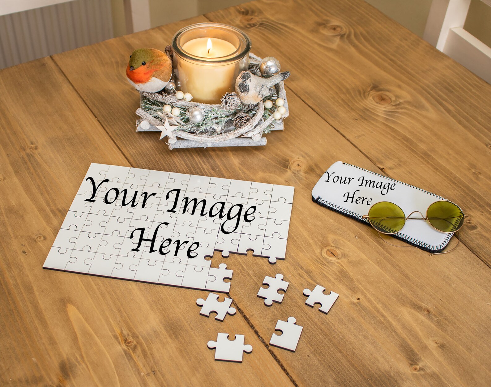 Wooden Jigsaw Puzzle / Custom Photo Puzzle - Etsy