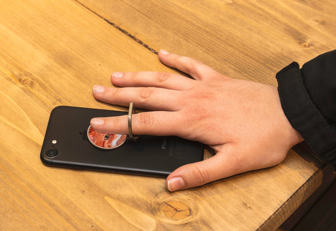 Phone Ring / Personalised Phone Ring Holder | Etsy