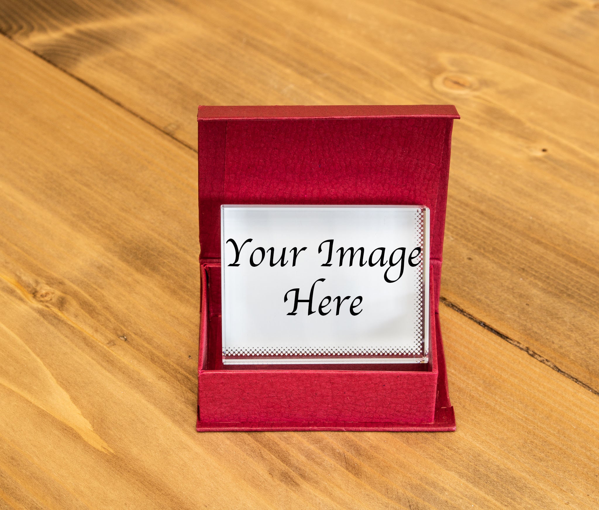 Personalised glass block / custom photo display | Etsy