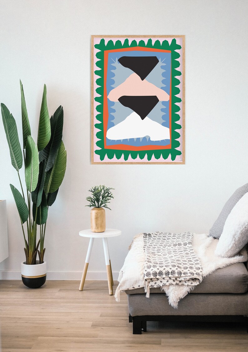 Pata Pata Makeba Tribal Poster Abstract Art Print 50x70cm - Etsy UK