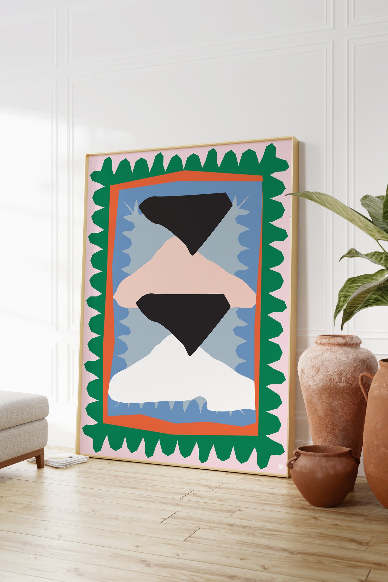 Pata Pata Makeba Tribal Poster Abstract Art Print 50x70cm - Etsy UK