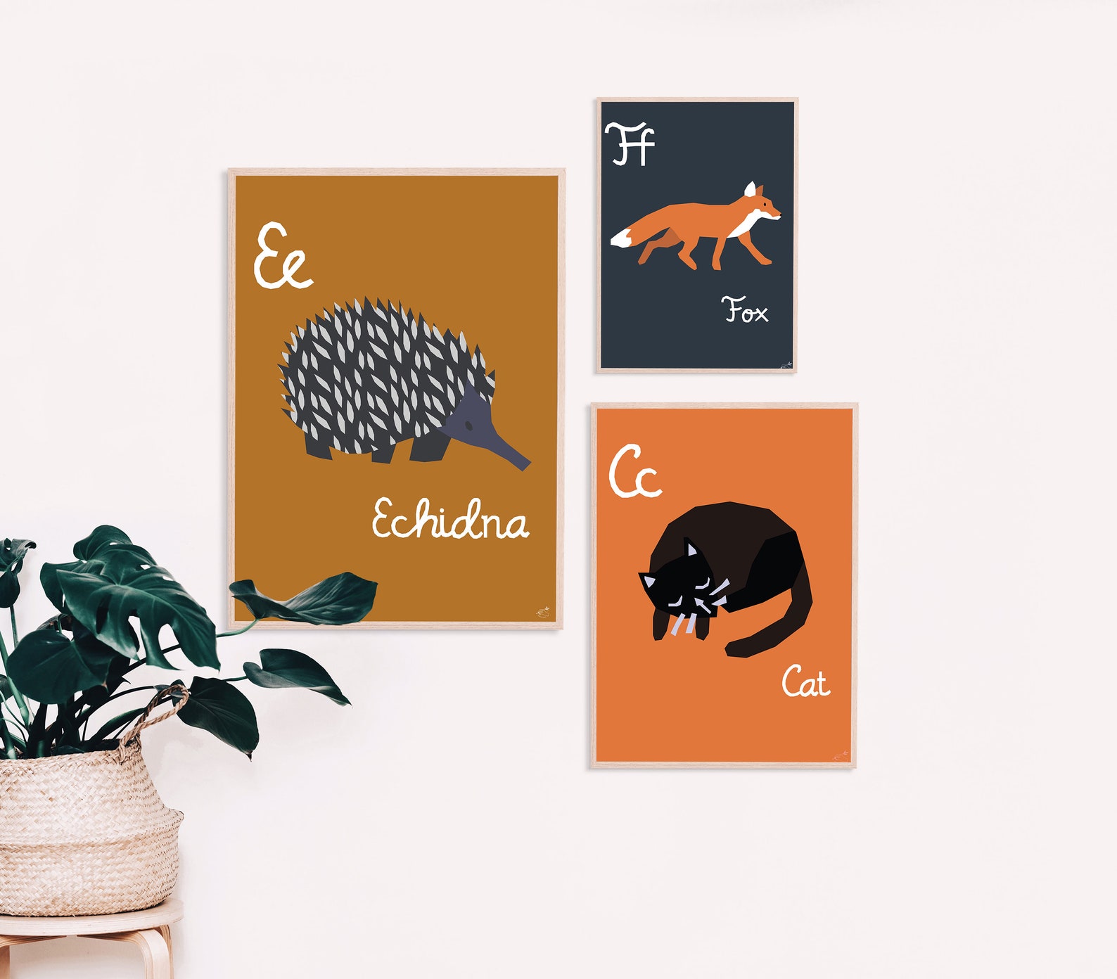 Whole Alphabet A to Z Posters Classic Nursery Decor - Etsy