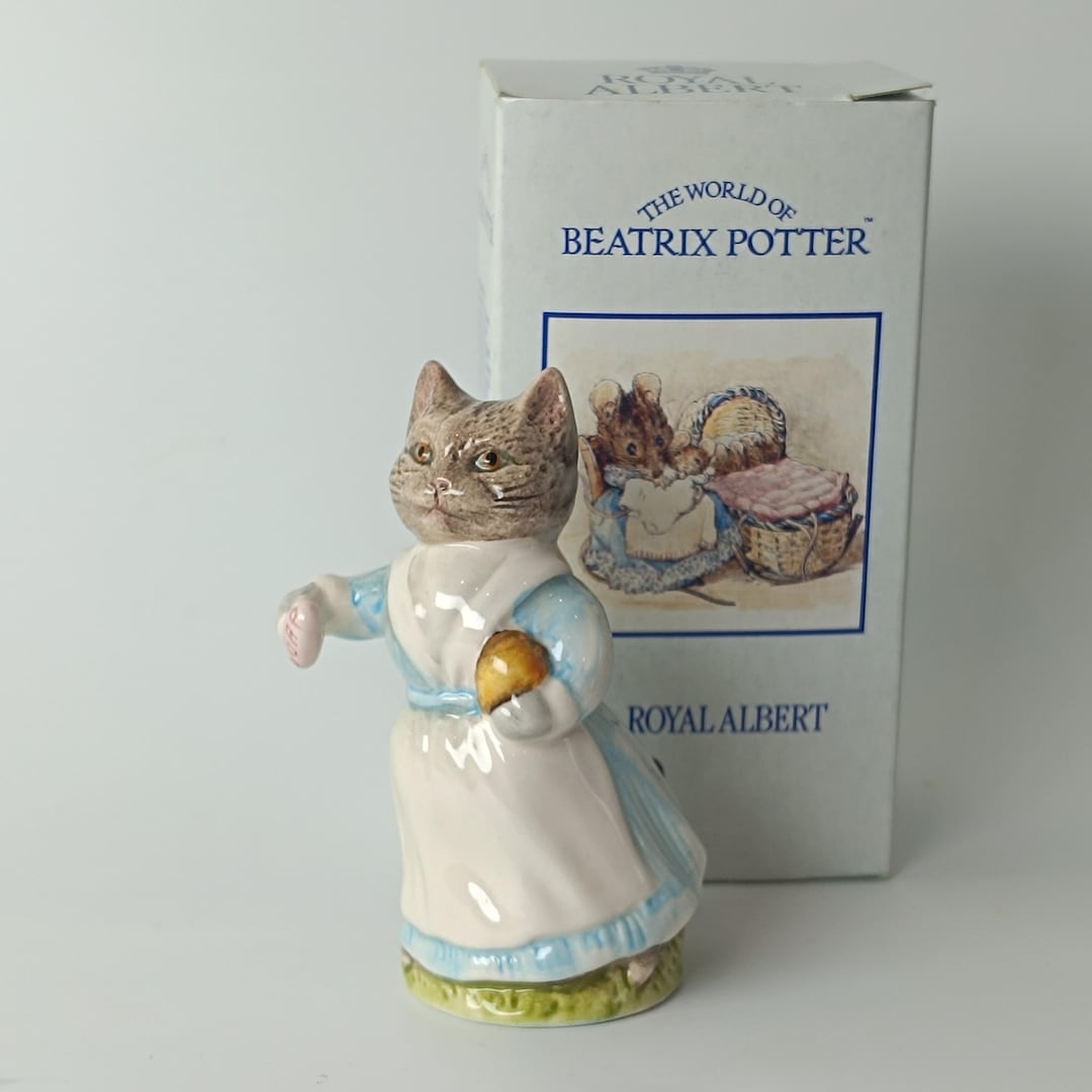 Beatrix Potter Tabitha Twitchit Royal Albert Tabitha Twitchett Ceramic ...