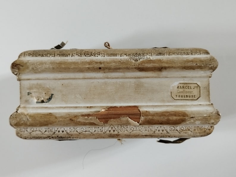 Victorian Antique Chocolate Presentation Box French Napoleon III Sweet ...