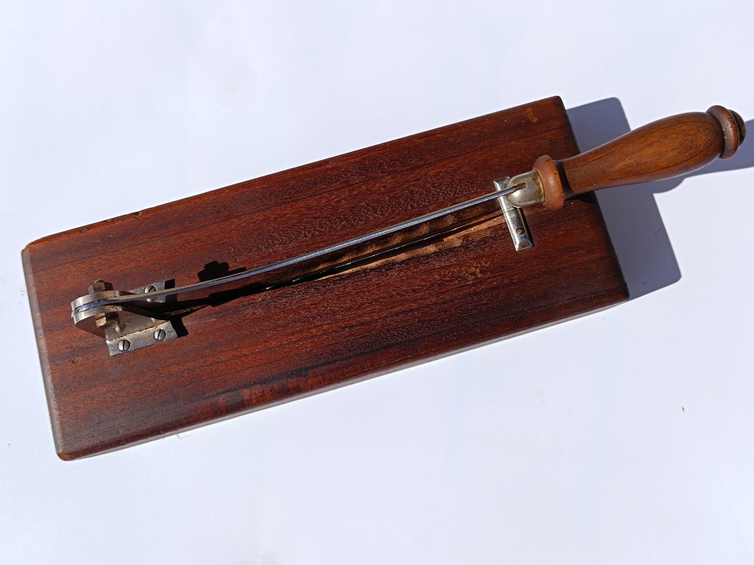 French Bread Slicer Guillotine Vintage Restaurant or Traiteur Baguette ...