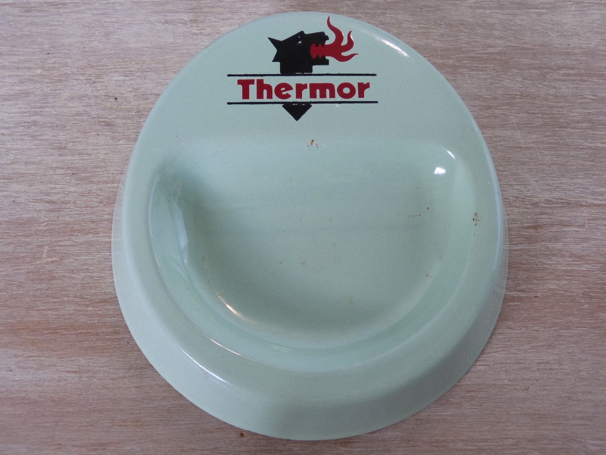 Vintage Enamel Thermor Heating Logo Metal Hardware Store | Etsy