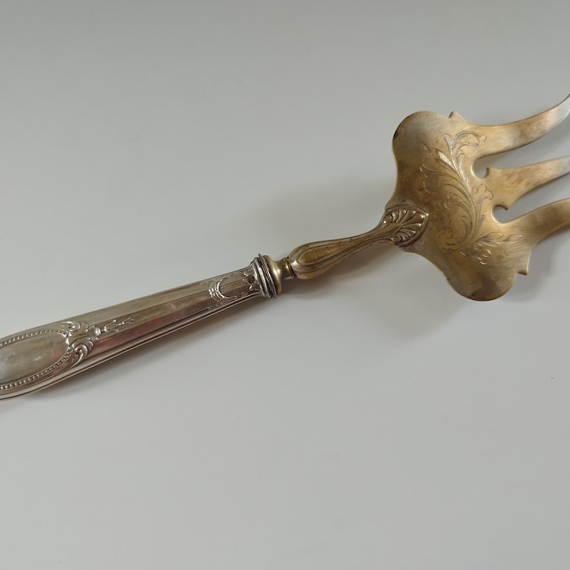 Silver Fish Slice Antique - Etsy