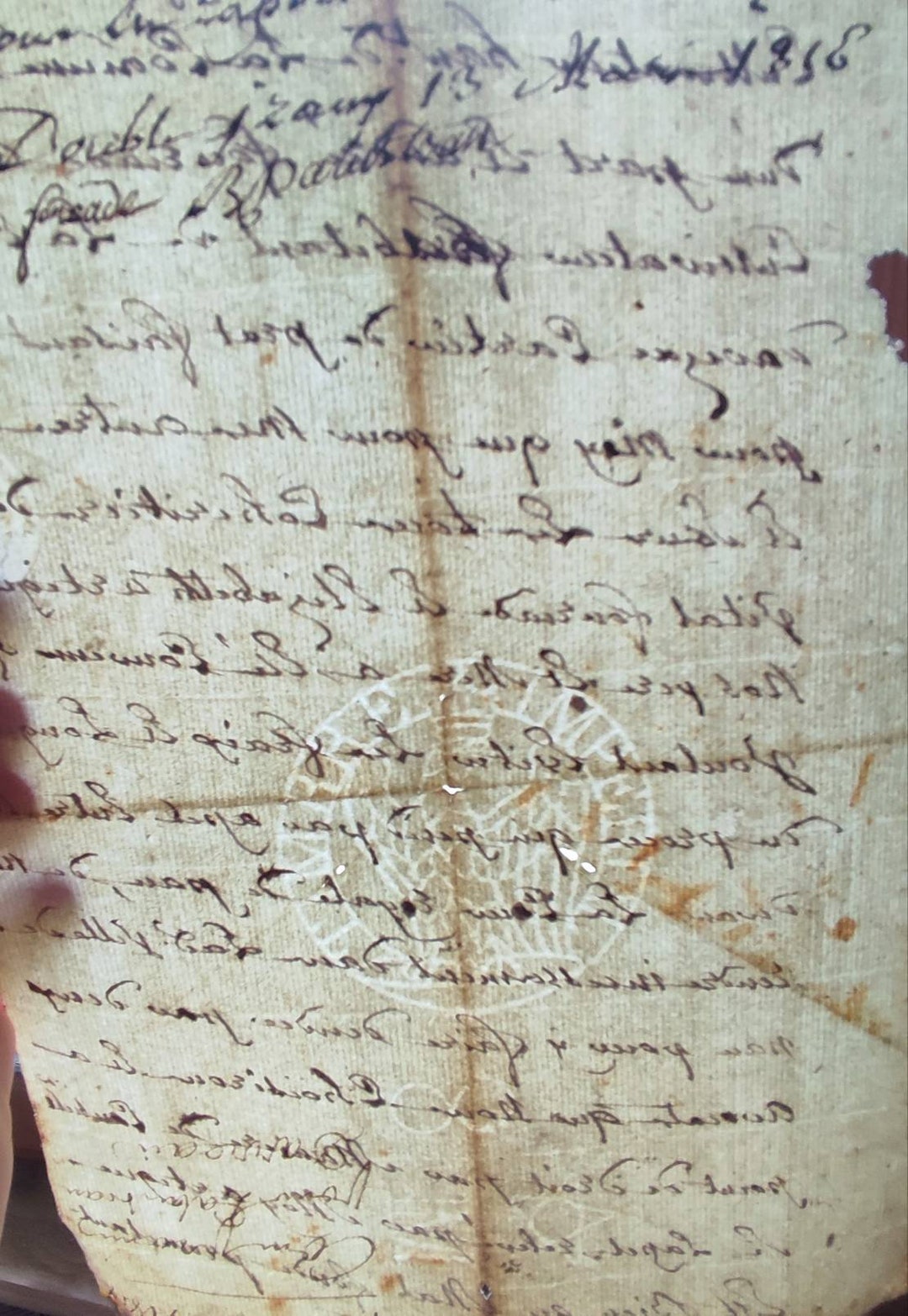 Antique French Legal Document Loose Pages Hand Written 1816 -1884 5 ...