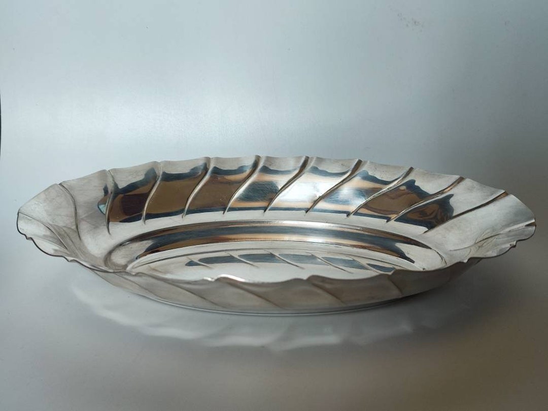 Antique Silver Plate Serving Bowl Serving Dish Classic Antique ...