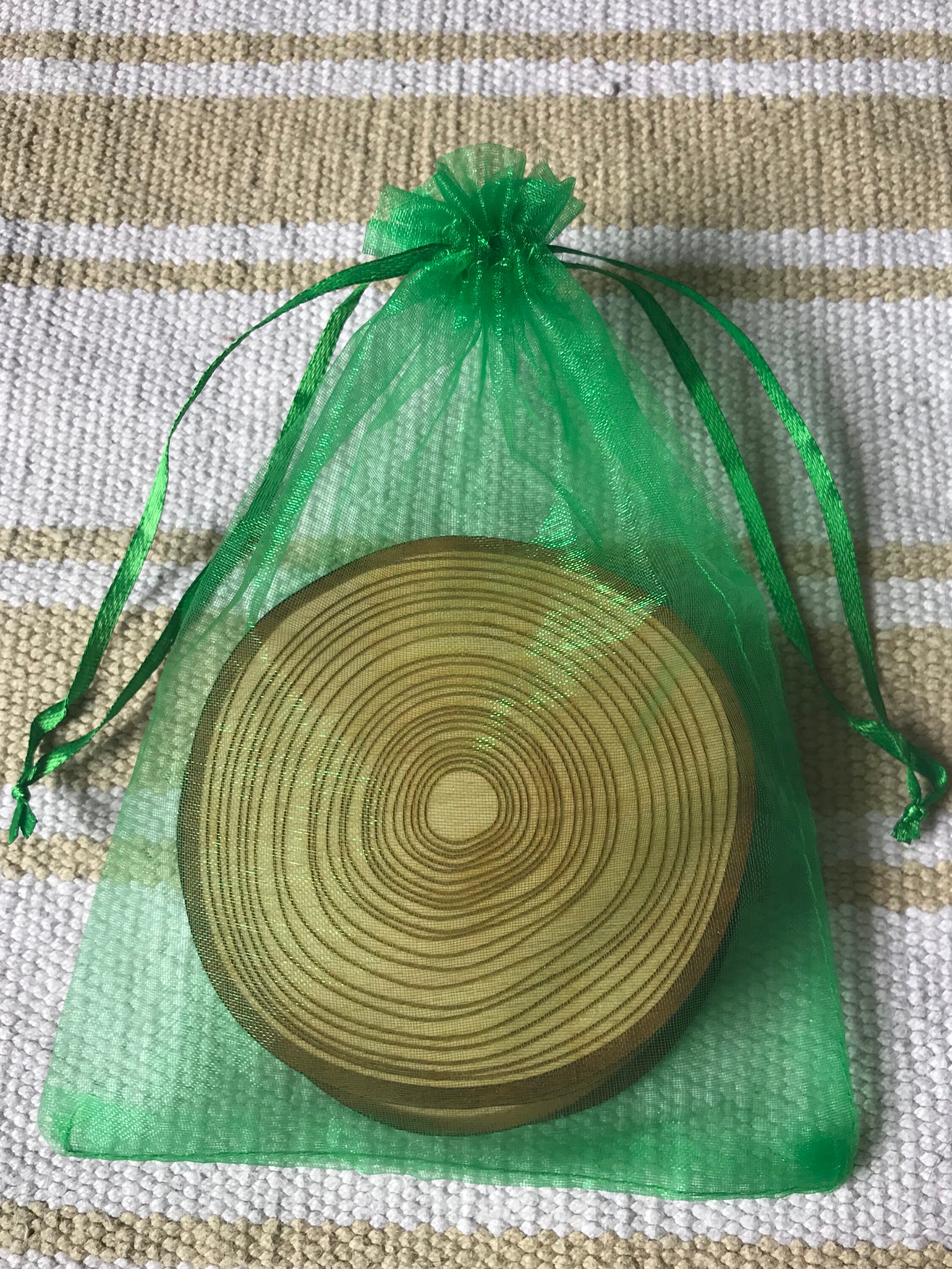 Wooden Engraved Tree Ring Coasters - Etsy