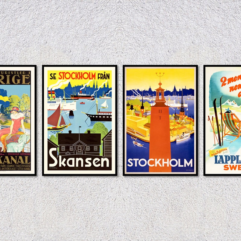 Sweden Poster - Etsy