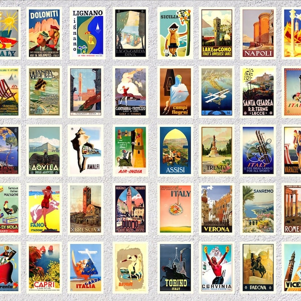Italy Postcards - Etsy