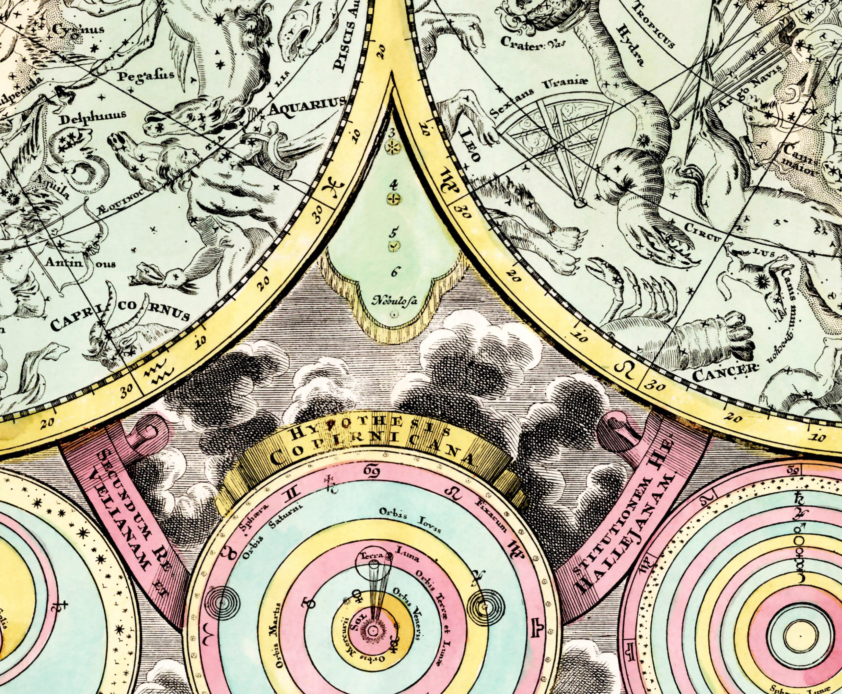 Planisphere Celeste Star Chart Map of the Heavens Sky Map - Etsy