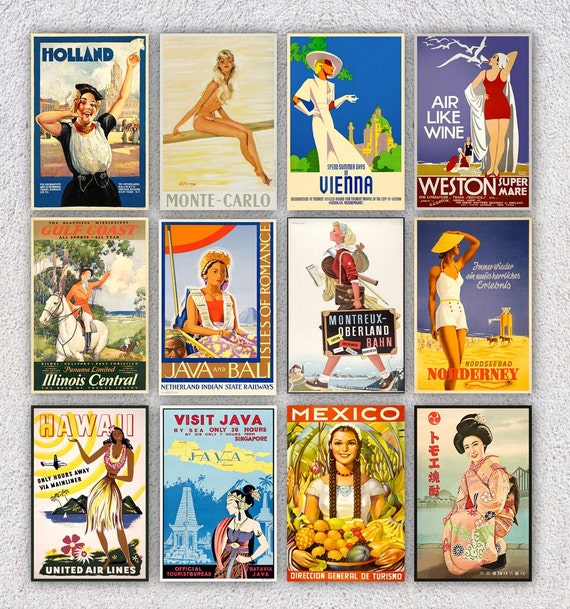 Vintage Vacation Postcard