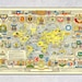 United Nations Map of the World 1947 World Map Old Map Reproduction - Etsy