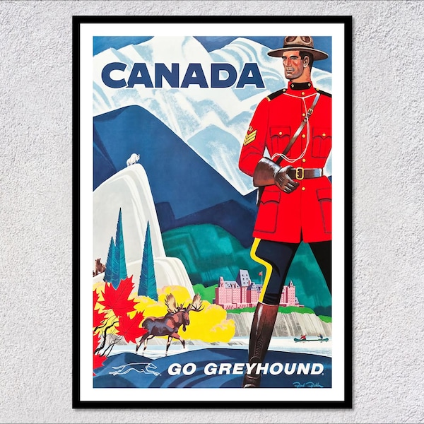 Canadian Vintage Posters - Etsy Canada
