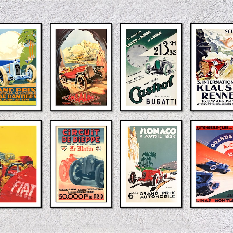 Old Car Posters - Etsy