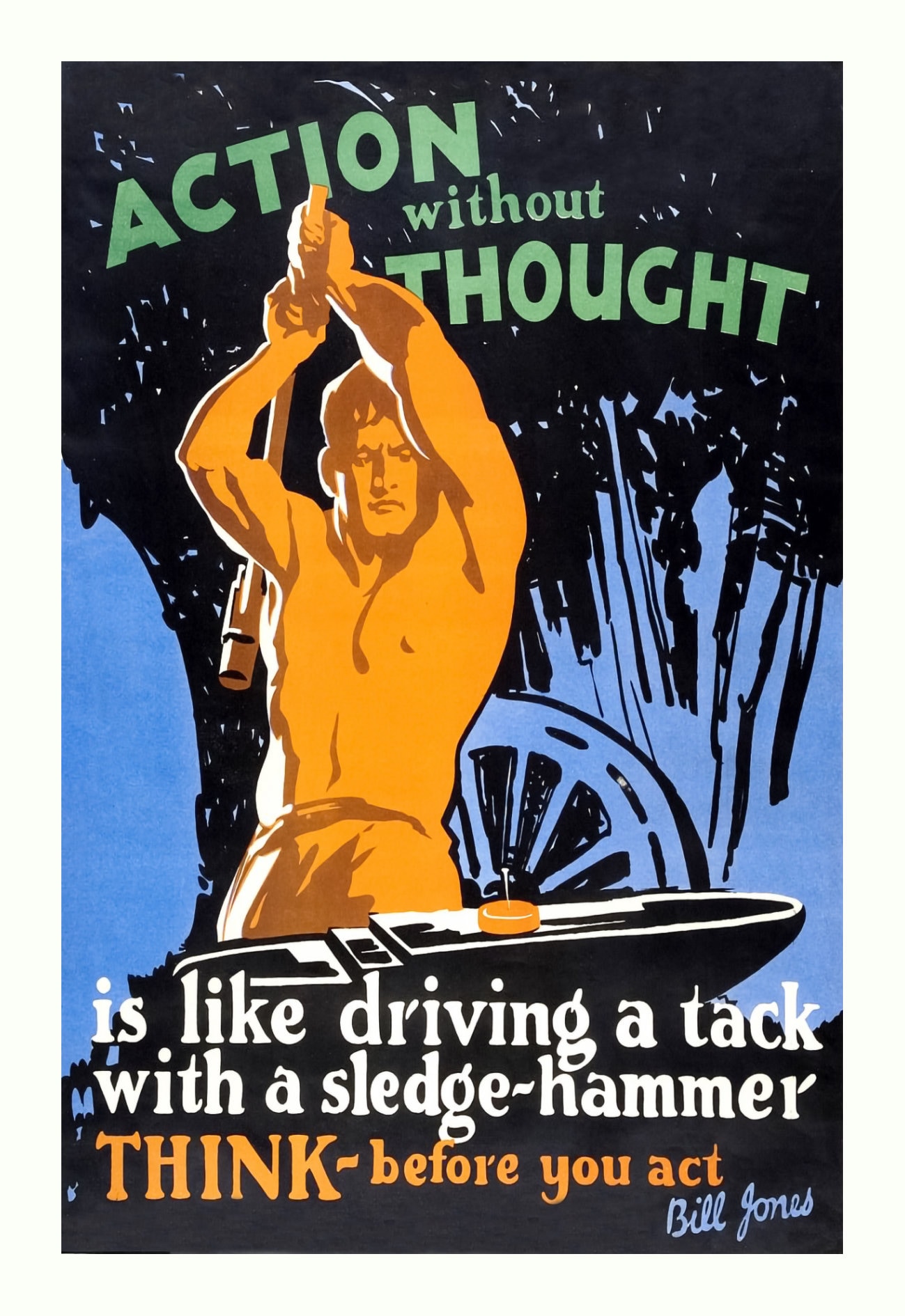 50 Best 1920s Motivational Posters From Bill Jones Ideas - Etsy UK