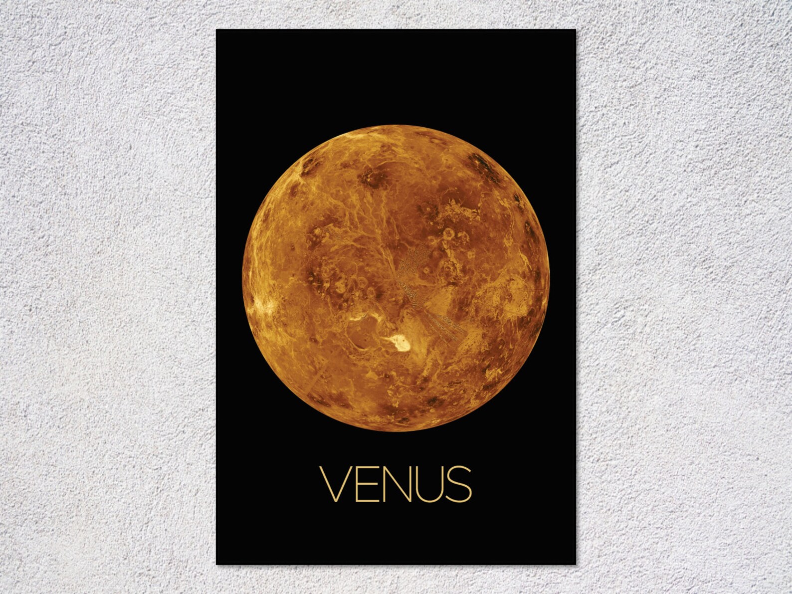 Venus Solar System Posters Educational Charts & Posters - Etsy