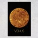 Venus Solar System Posters Educational Charts & Posters - Etsy
