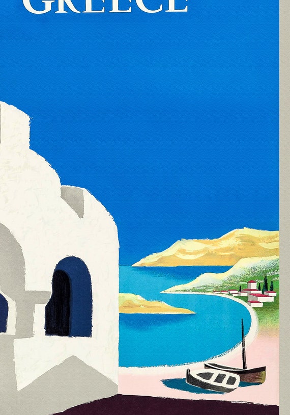 Greece Vintage Travel Posters