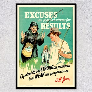 Vintage Motivational Posters by Bill Jones About the Universal ...