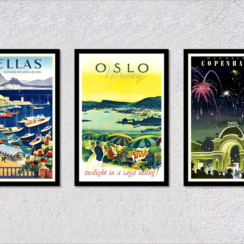 Vintage Travel Poster - Etsy