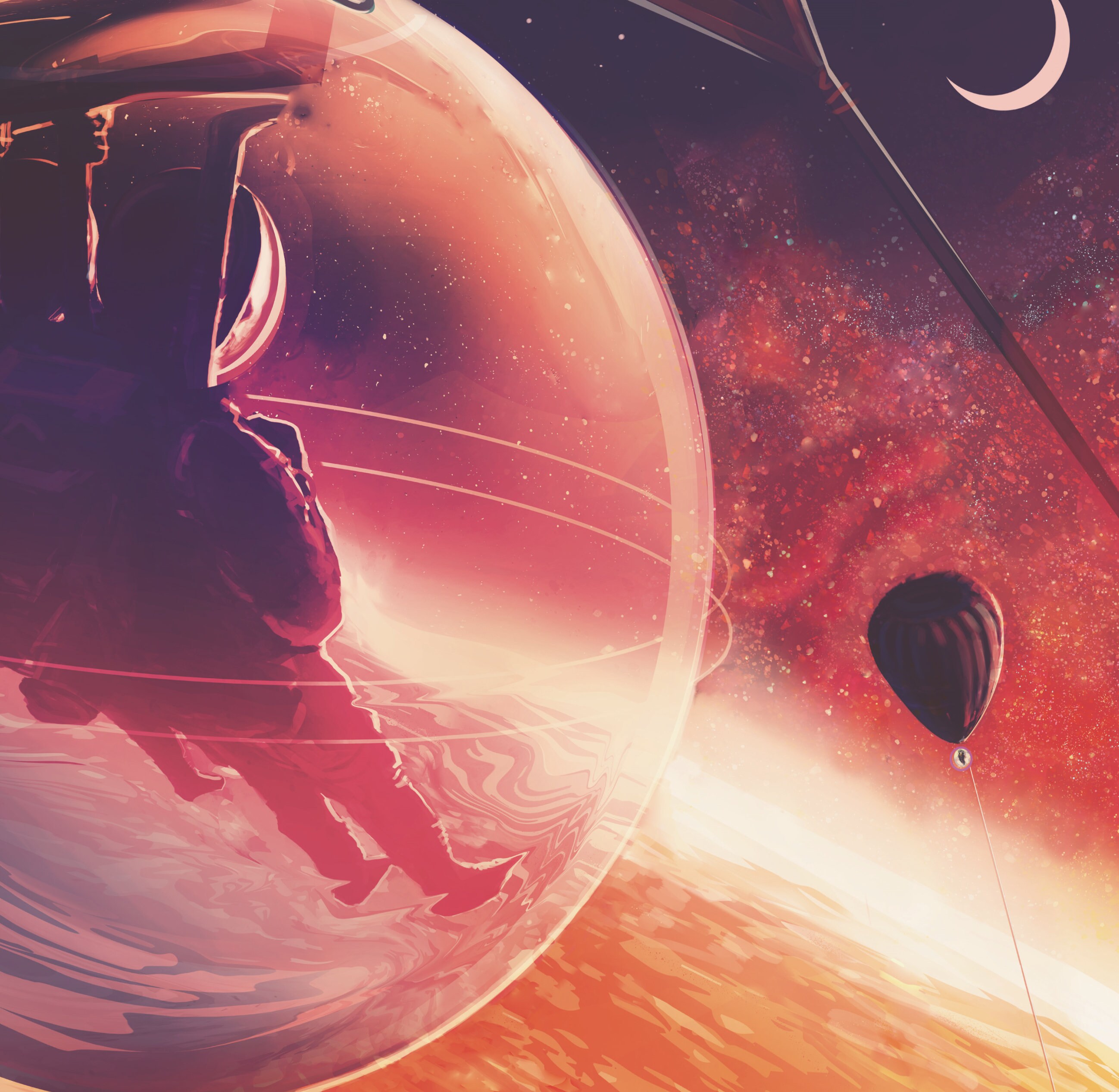 Retro Planetary Travel Poster Cosmos Vintage Poster Space - Etsy