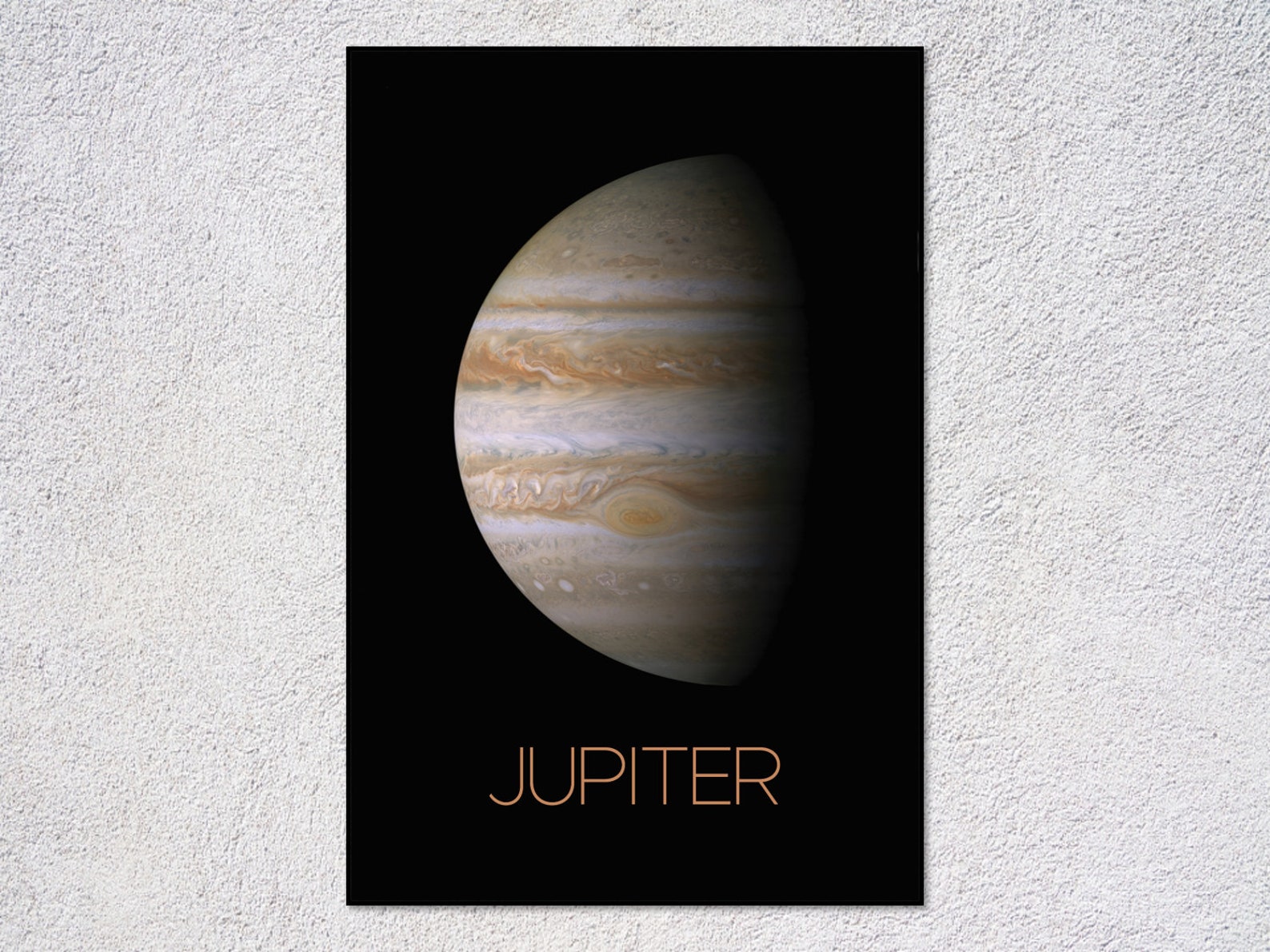 Jupiter Solar System Posters Educational Charts & Posters | Etsy