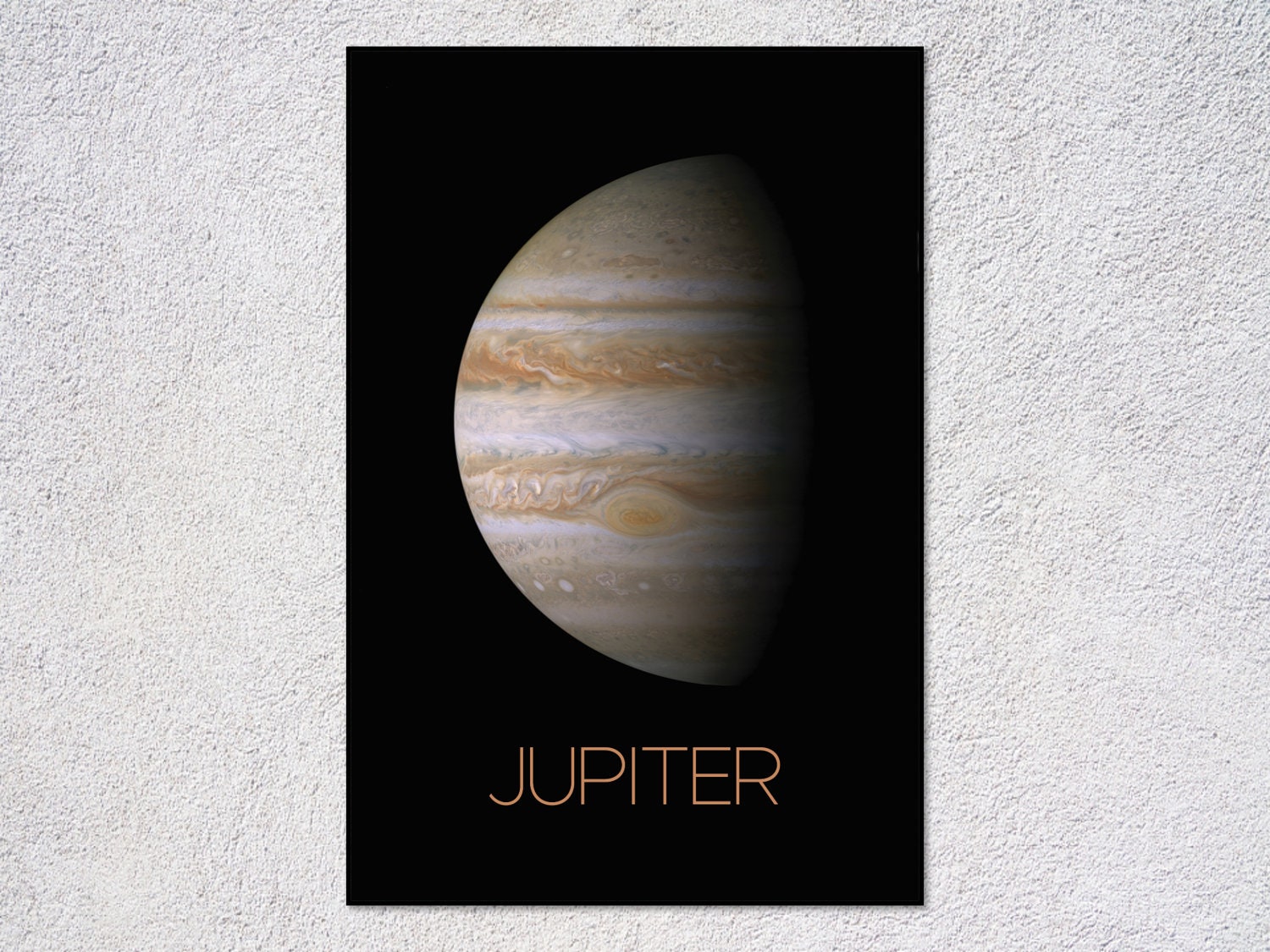 Jupiter Solar System Posters Educational Charts & Posters | Etsy