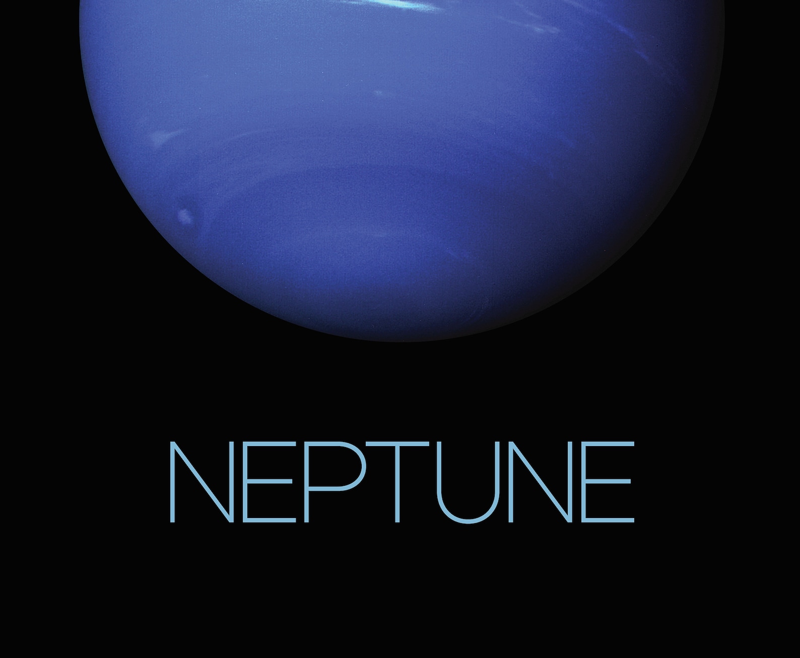 Neptune Solar System Posters Educational Charts & Posters | Etsy
