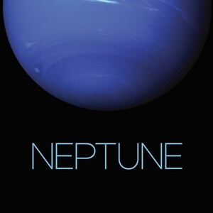 Neptune Solar System Posters Educational Charts & Posters | Etsy