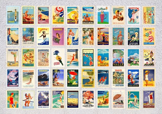 1950 Travel Postcards