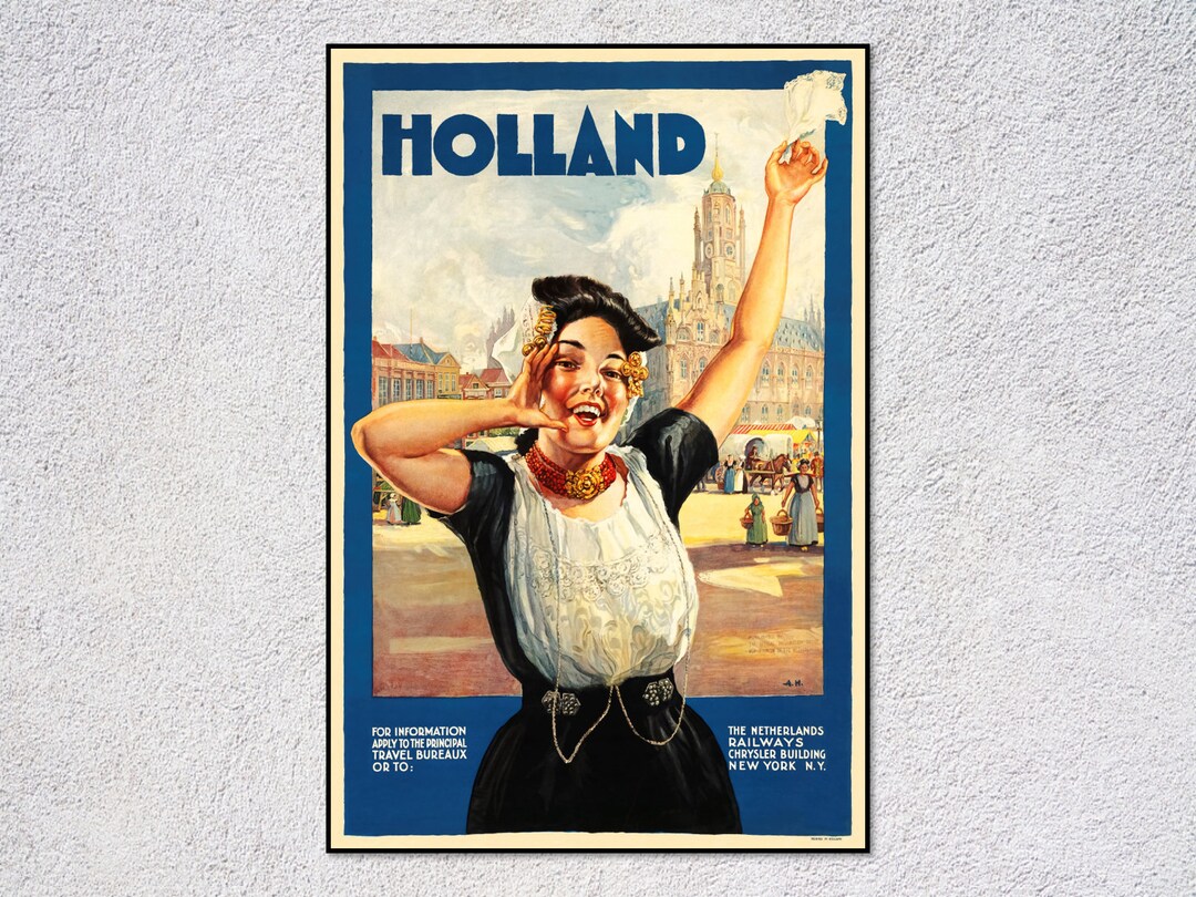 Vintage Poster Holland Racing Posters & Advertising Netherlands Retro ...