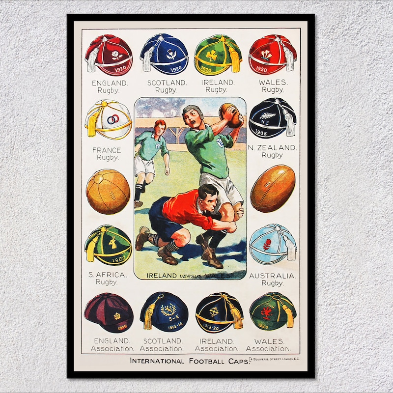Vintage Rugby Memorabilia - Etsy Canada