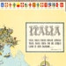 Pictorial Maps of Italian Regions (1956) | Illustrated Italy Map Poster ...