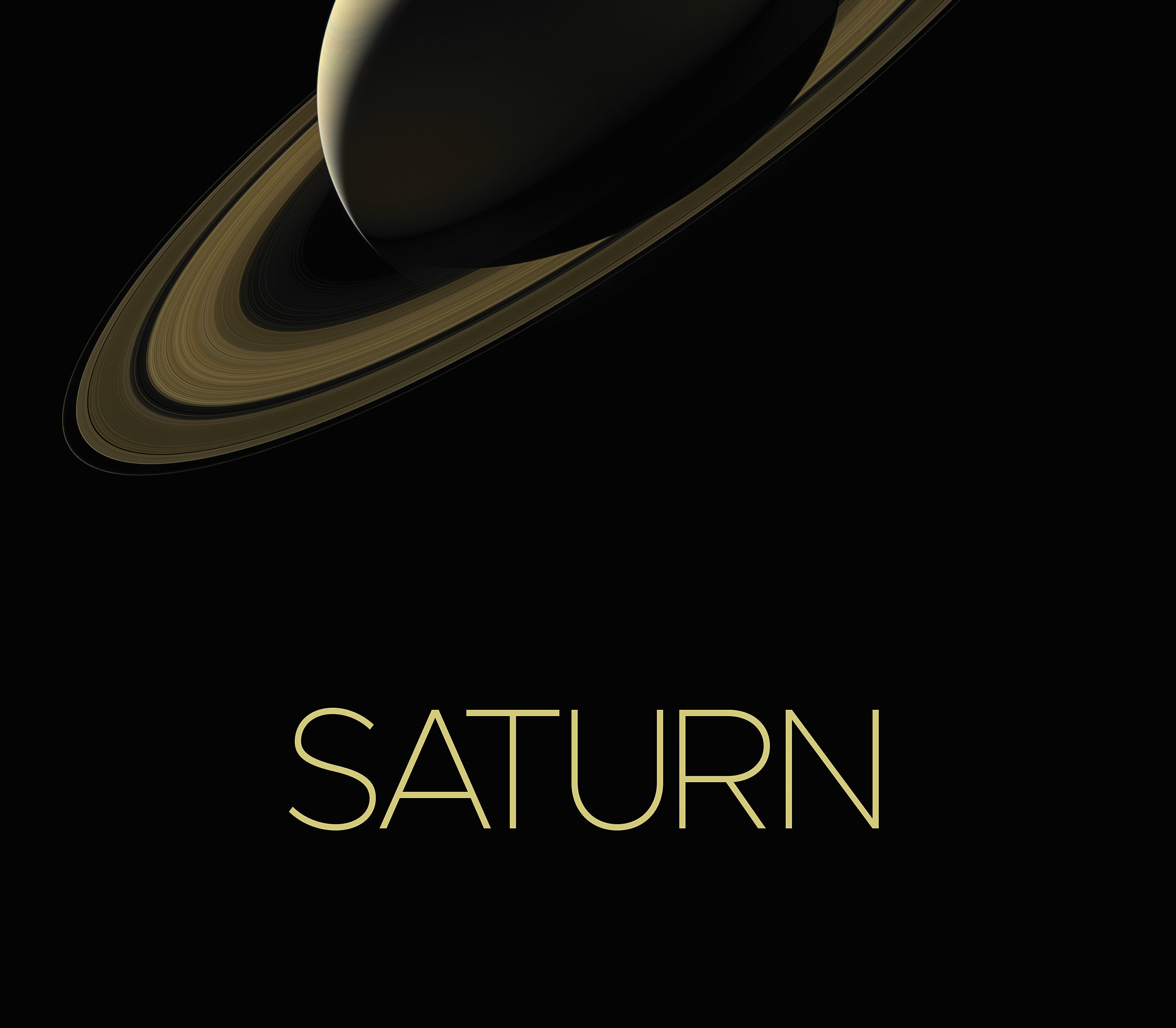 Saturn Solar System Posters Educational Charts & Posters | Etsy