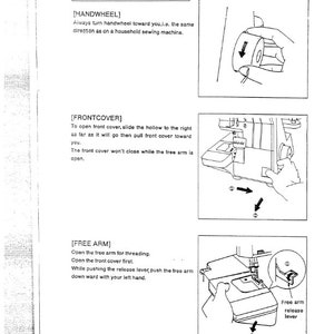 White 1600 Speedylock Serger Manual, Instant Download, PDF File Format ...