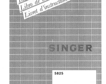 Singer User Guide - Etsy