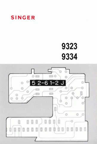 Singer Sewing Model 9323 Manual Singer Model 9323 Manual | Etsy