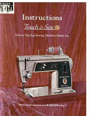 Singer Sewing Model 625 Manual Singer Model 625 Manual - Etsy