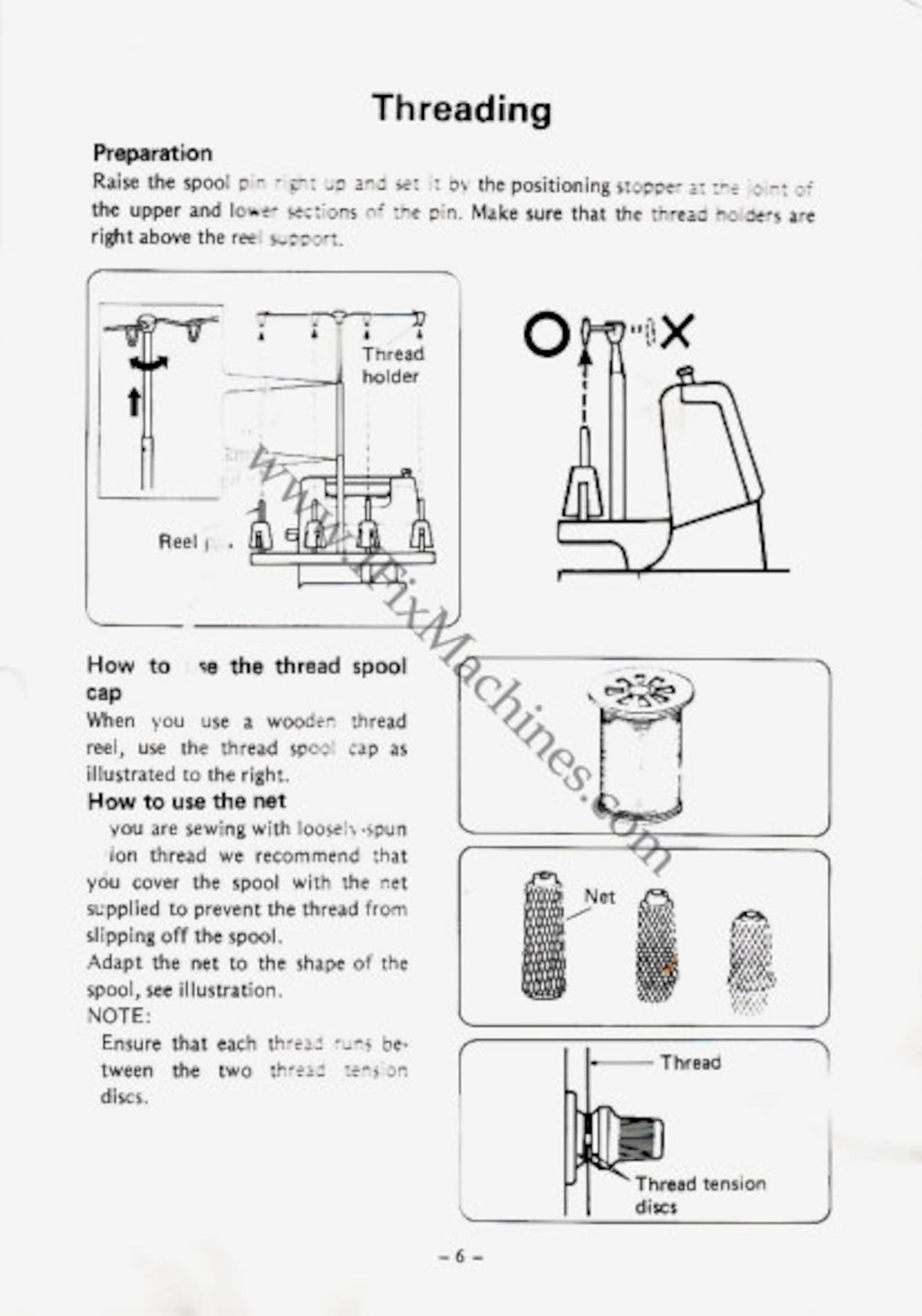 Brother Serger 523N Manual Userguide Handbook, Instant Downlo, PDF File ...