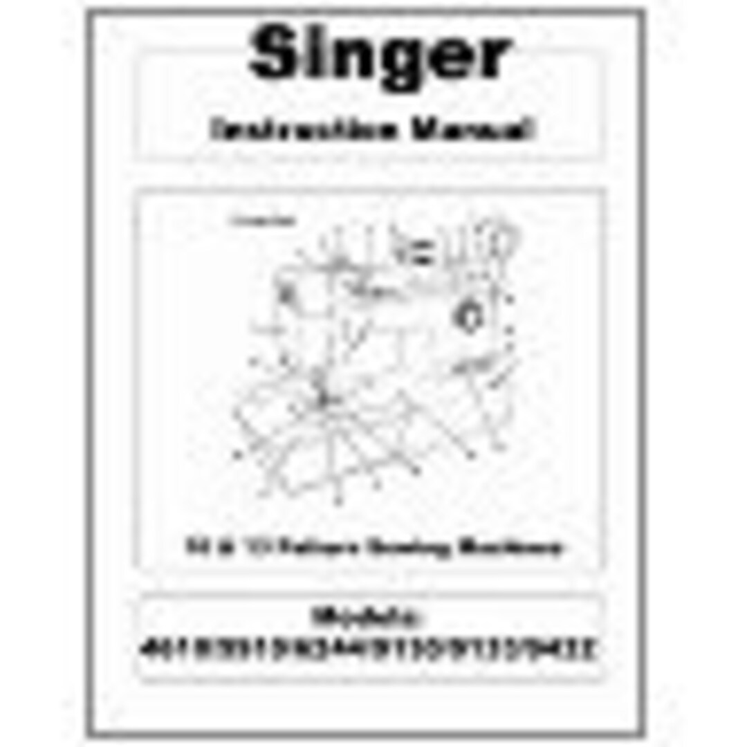 Singer Sewing Model 9432 Manual Singer Model 9432 Manual - Etsy