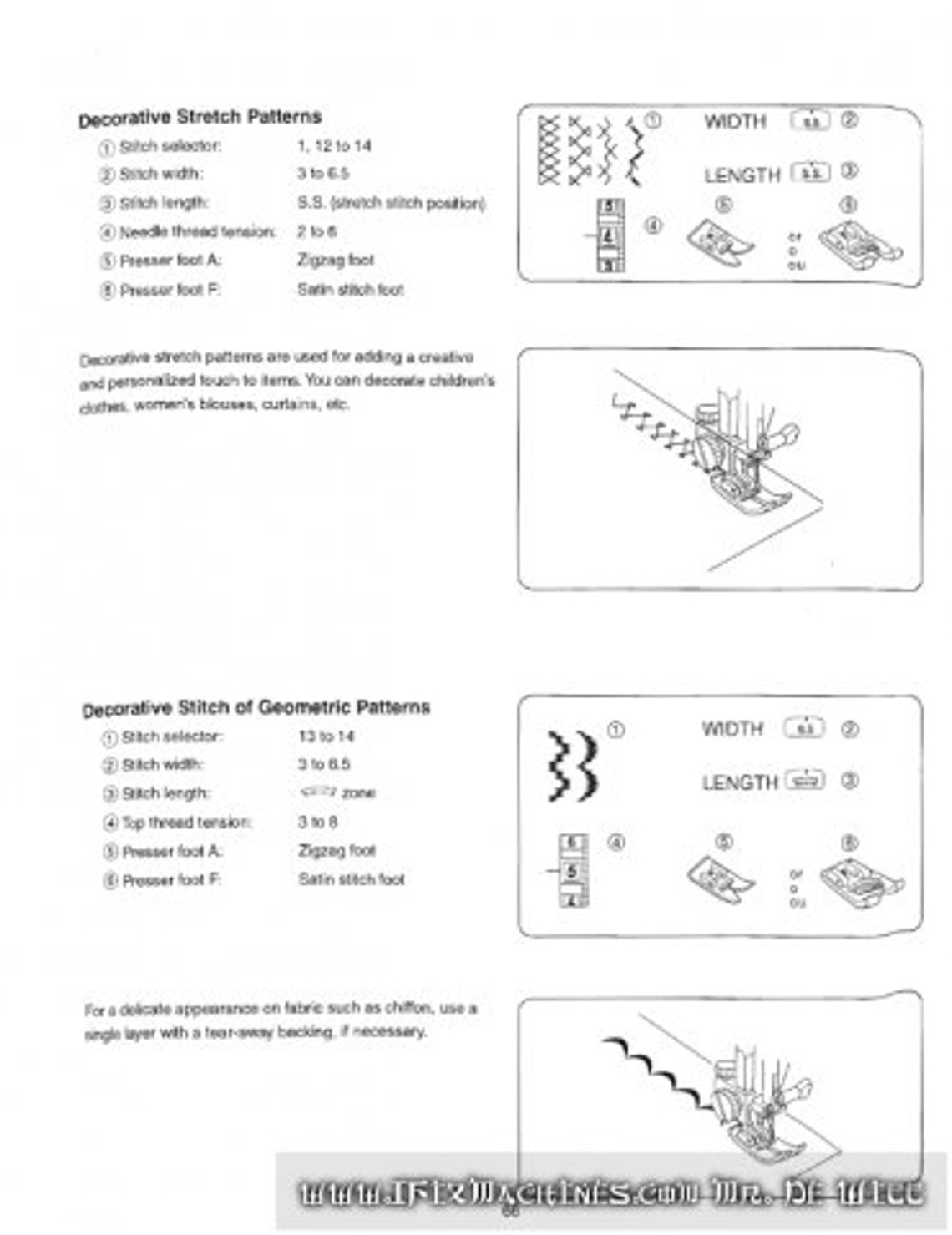 Singer Sewing Machine 384.18024 Instruction Manual, Instant Download ...