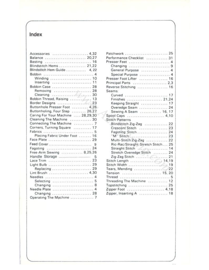 Singer Sewing Machine 5910 Instruction Manual, Instant Download, PDF ...