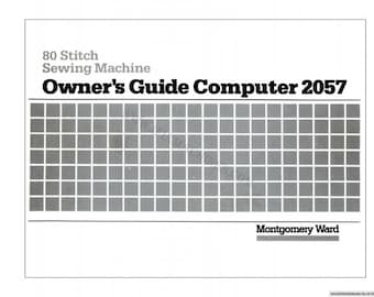 Brother Lock 526 Serger Overlocker, Instant Download, PDF File Format ...