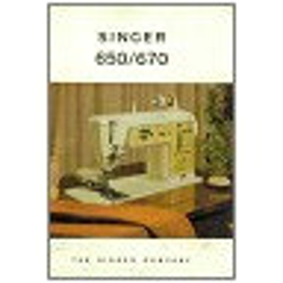 Singer Sewing Model 670 Manual Singer Model 670 Manual - Etsy