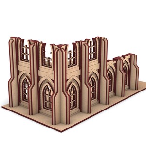 WTC Terrain Set Laser Cut Files, SVG, Ai, Pdf, Mdf Scenery, Wargame ...